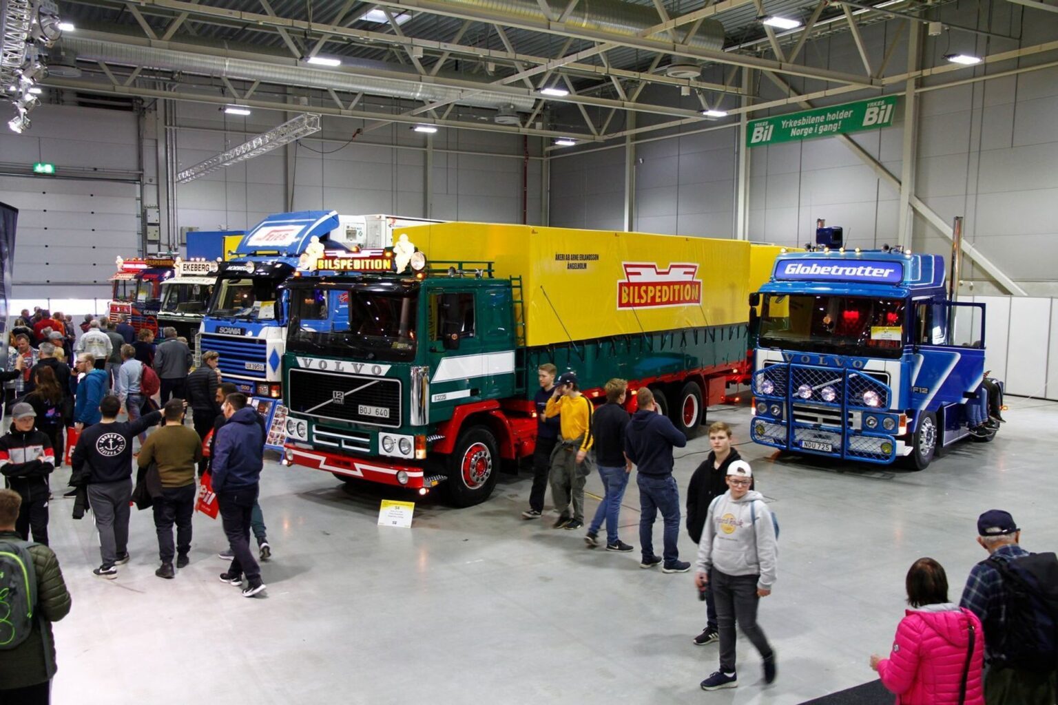 Lastebiler fra Norge, Sverige, Danmark og Finland - Oslo Motor Show